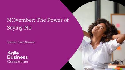 NOvember: The Power of Saying No